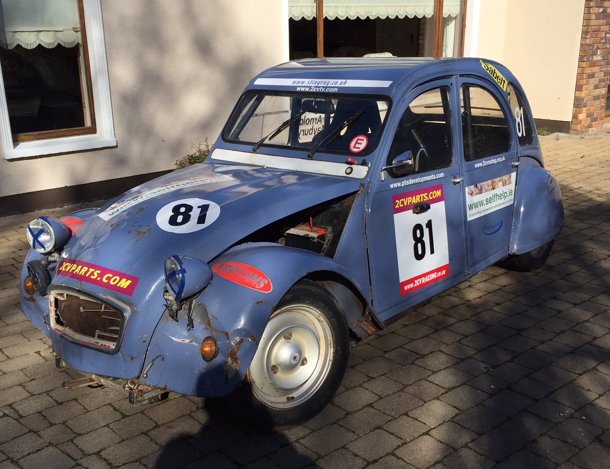 Get involved – own car – Classic 2CV Racing Club